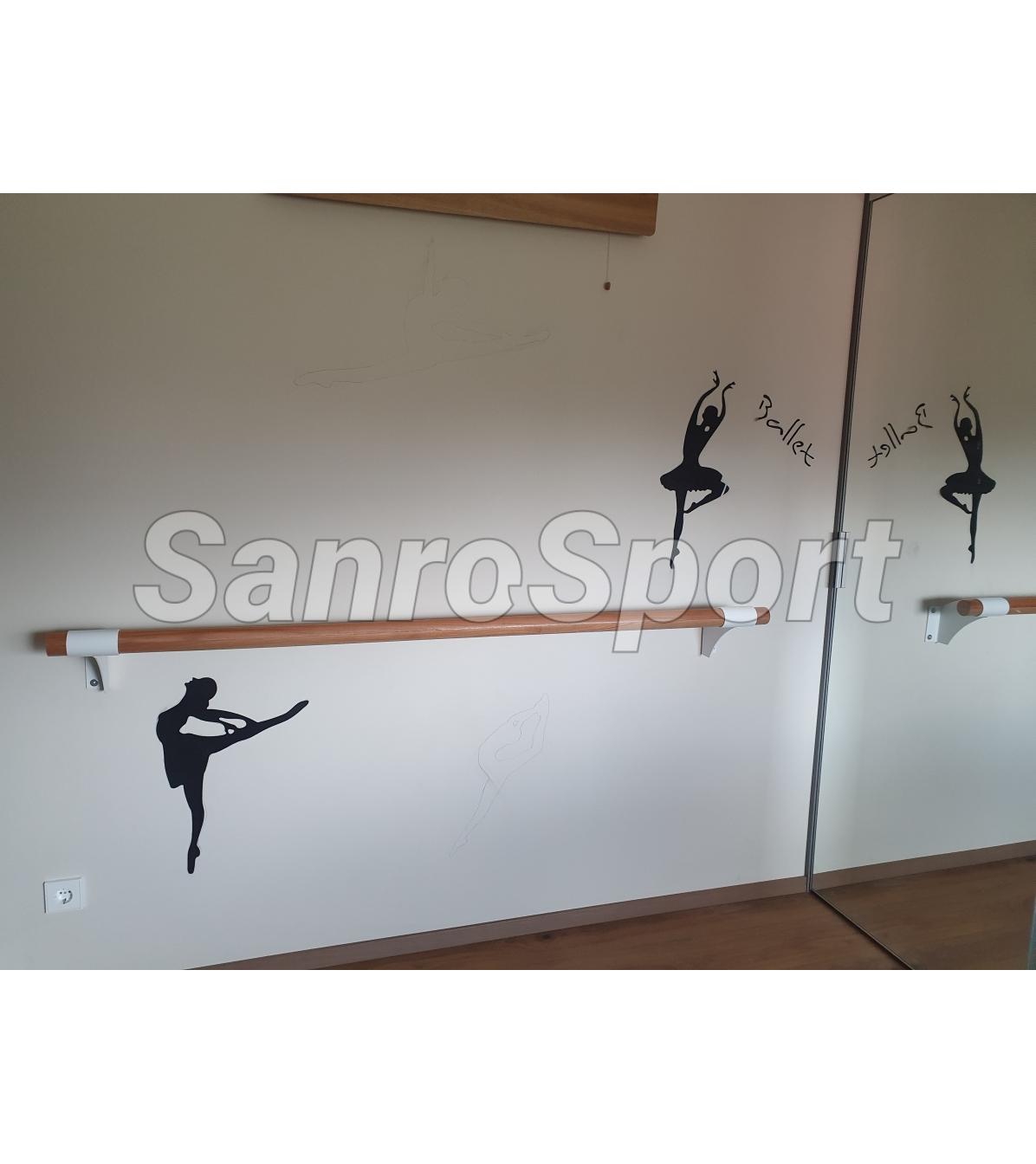 Sieninis baleto/choreografijos atramos laikiklis viengubas Stylish PA-1 ...